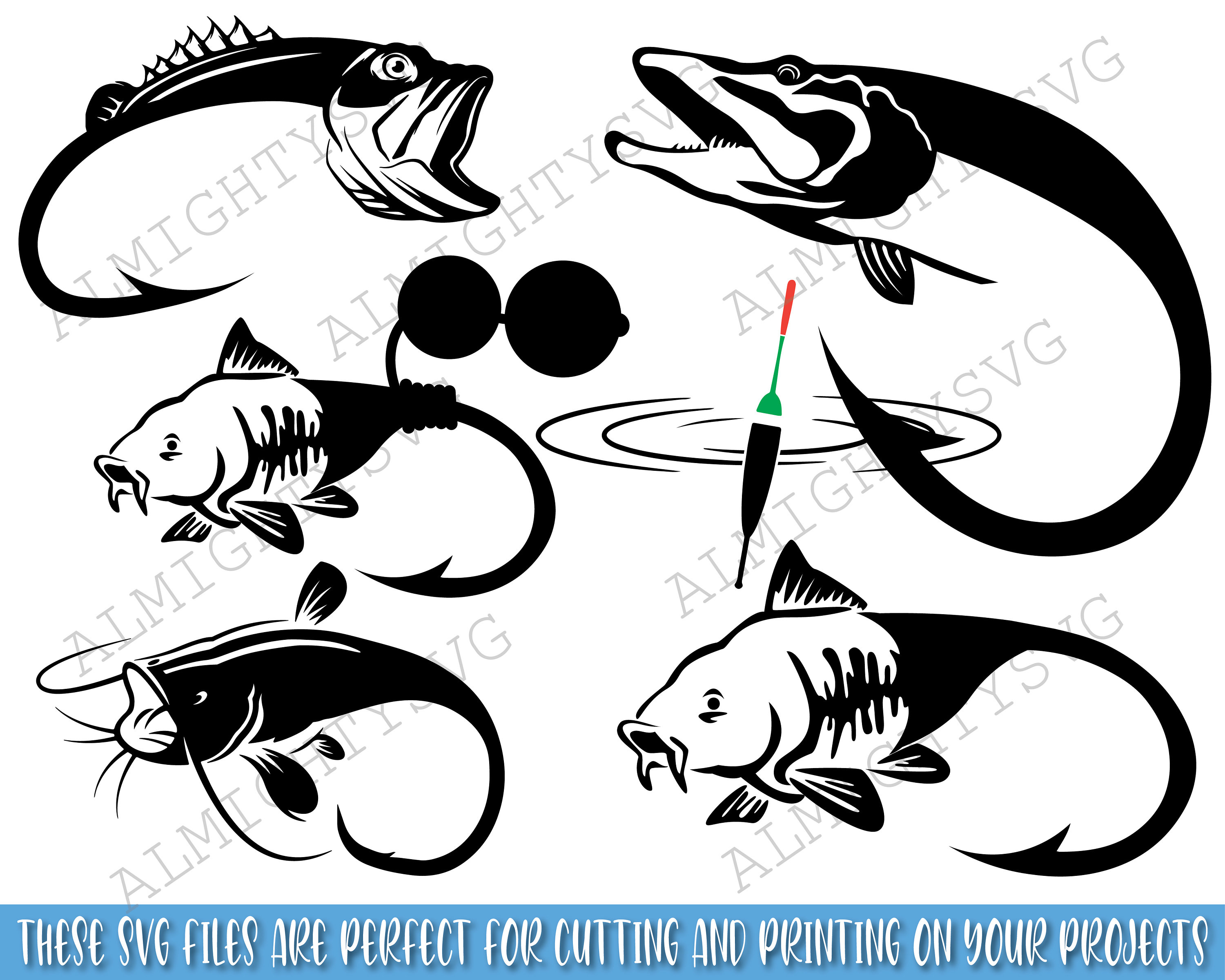 Fishing Bundle Svg Fishing Svg Fish Svg Fisherman Svg - Etsy