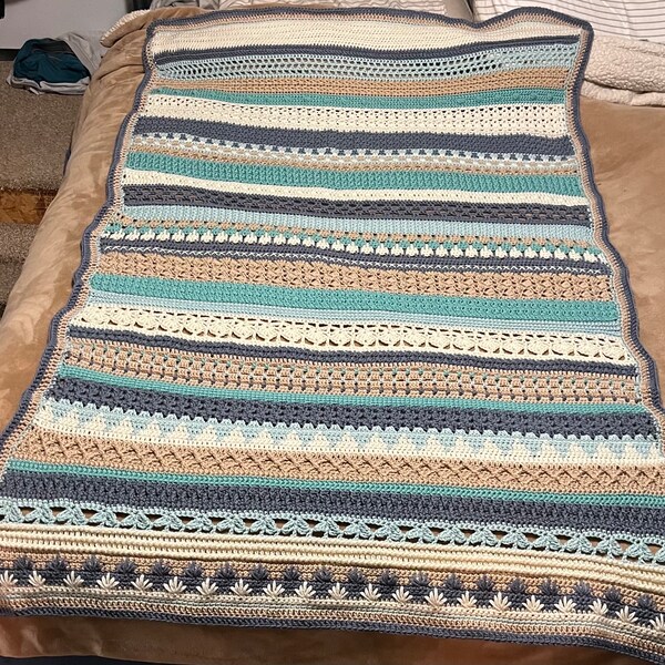 Sampler Afghan - Etsy