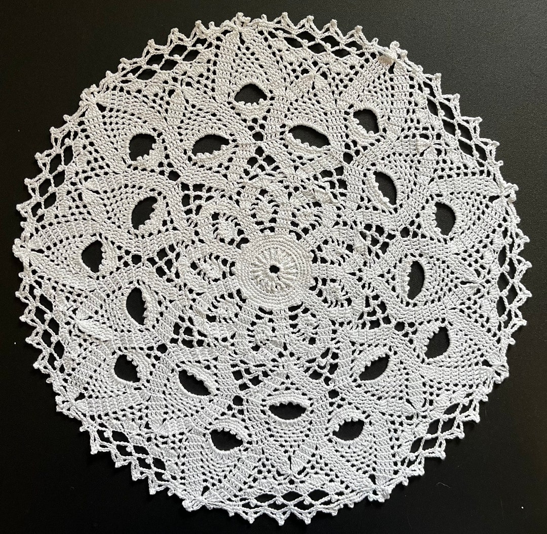 Peacock Pride Doily - Etsy