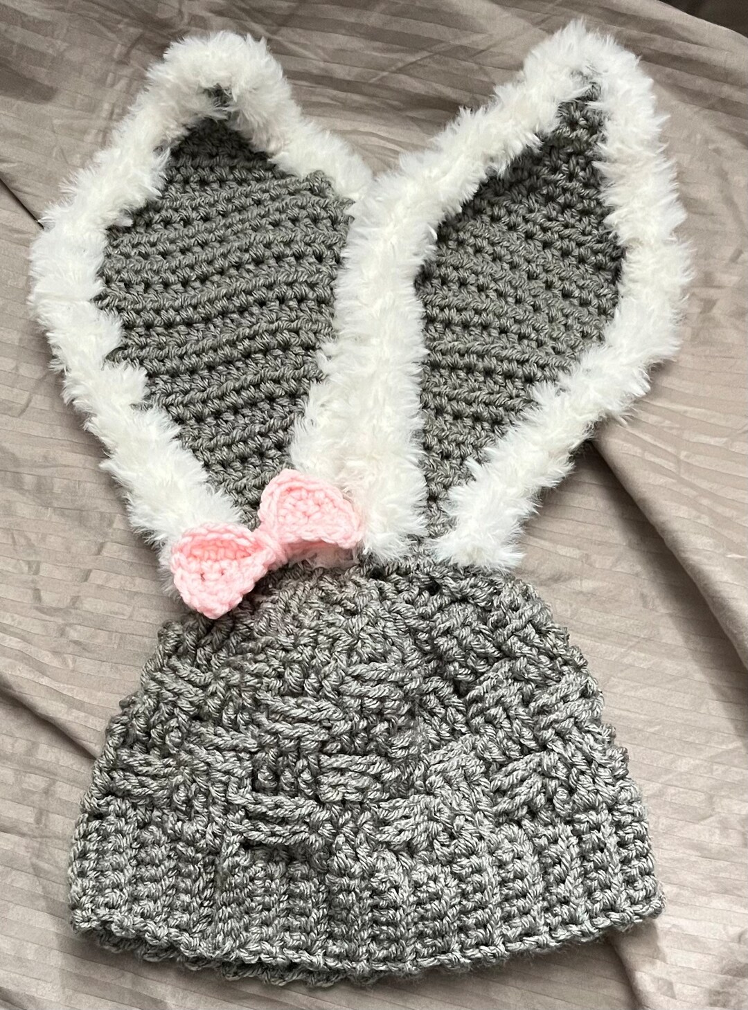 Bunny Hat, Bunny Ears Hat, Easter Hat, Baby Bunny Photo Prop Hat - Etsy