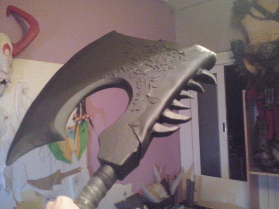 World of Warcraft, Gorehowl Axe, Prop Grom Hellscream Axe, Axe Aullavísceras - Etsy