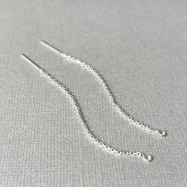 Ear Thread Earrings - Etsy