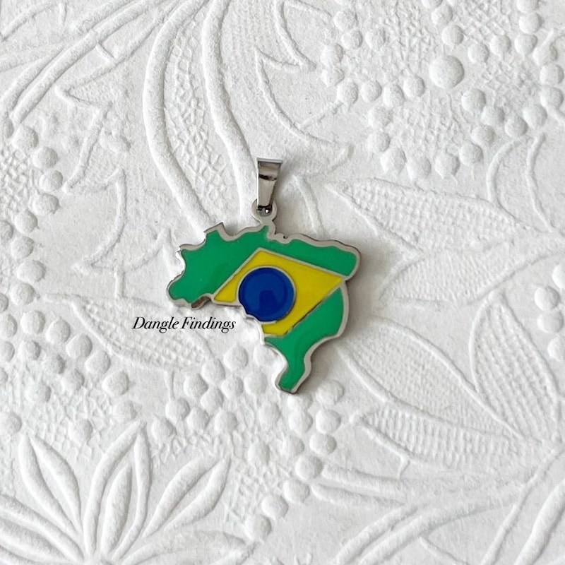 Brazil Necklace - Etsy