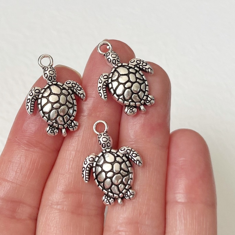 Turtle Charms - Etsy