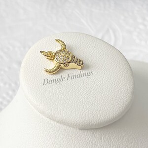 Bull Charm Necklace Bracelet Head Cattle Animal Jewelry - Etsy