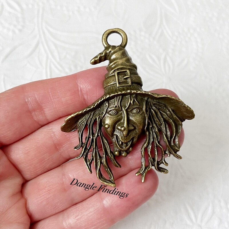 Witch Pendant - Etsy