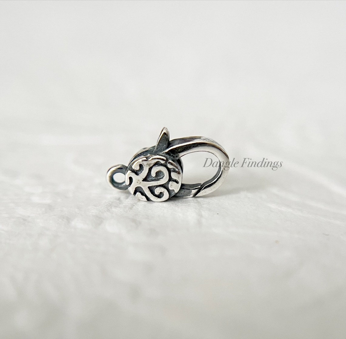 Elegant Sterling Silver Lobster Clasp for DIY Bracelets and Necklaces ...