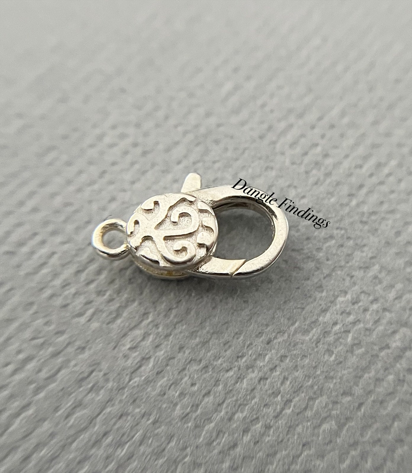 Elegant Sterling Silver Lobster Clasp for DIY Bracelets and Necklaces ...