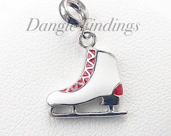 Ice Skate Charm | Etsy