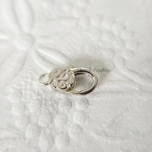 Elegant Sterling Silver Lobster Clasp for DIY Bracelets and Necklaces ...