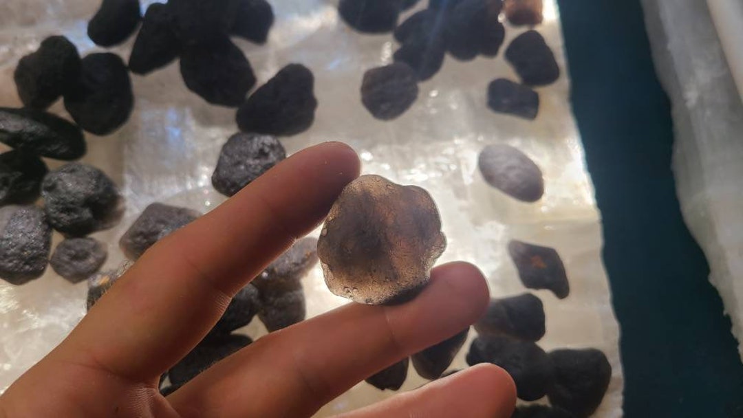 1-30g Agni Manitite, Raw Tektite, Cintamani Stone || Pearl of Fire ...