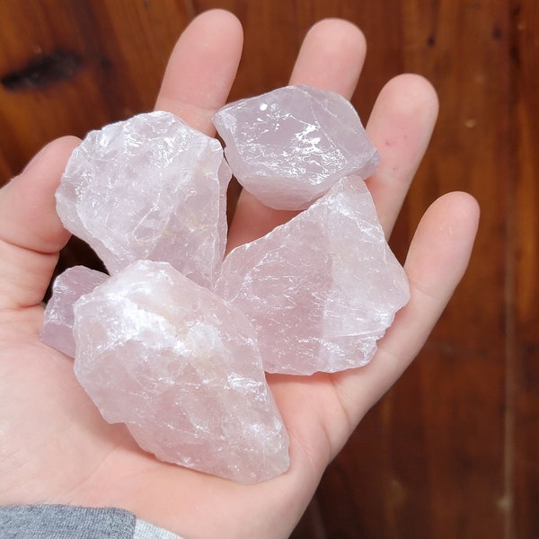 Raw Rose Quartz - Etsy