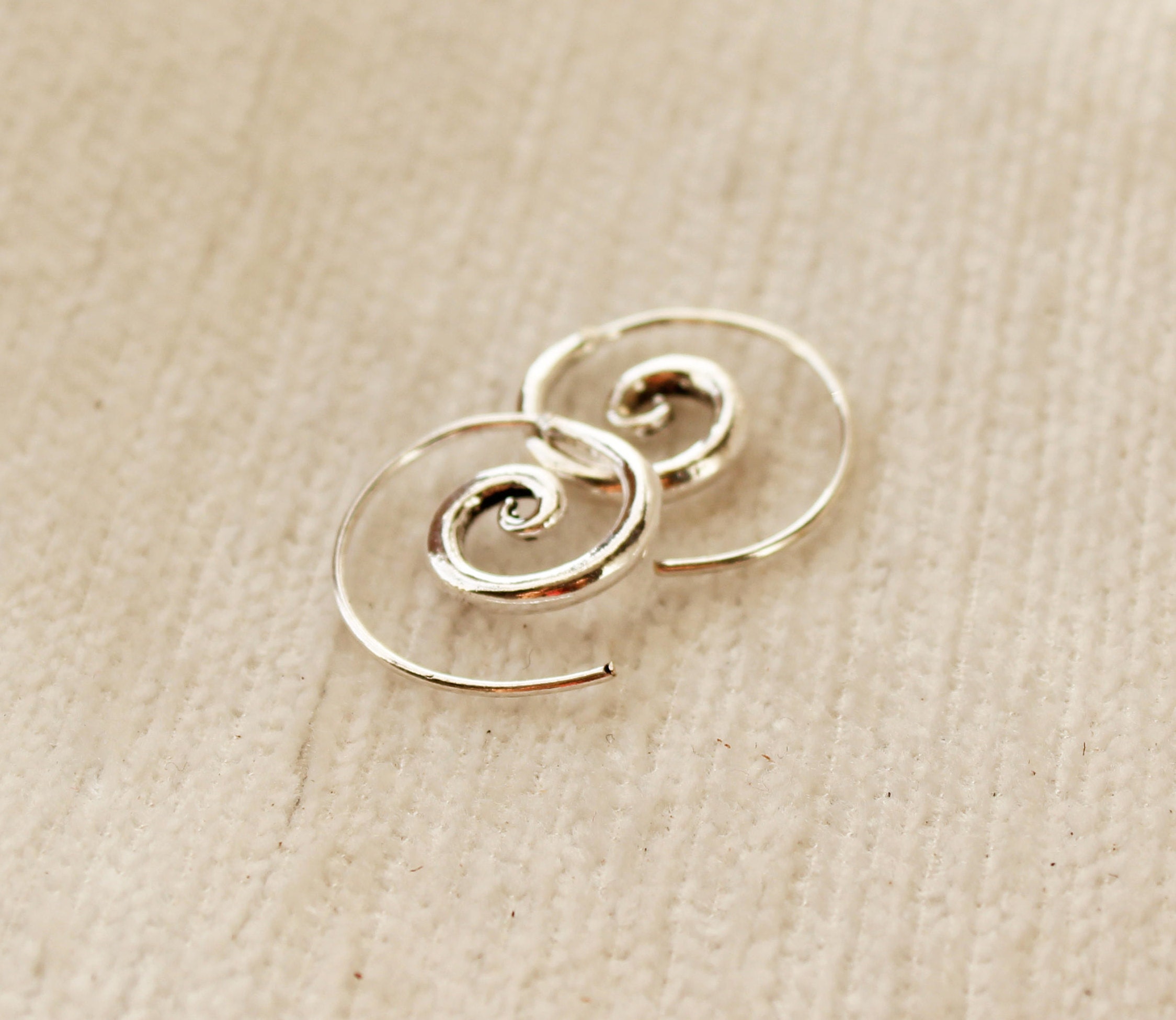 Tiny Silver Hoops Small Silver Hoop Mini Hoops Earrings Tiny - Etsy