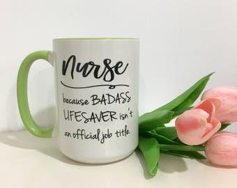 Nurse Coffee Mug-nurse Gift-nurses Week Gift-funny Nurse | Etsy
