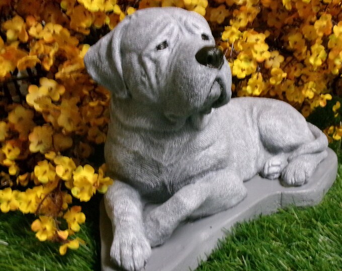 English Mastiff, Dog Marble Statue, Limited Edition, Artdog. Made of ...