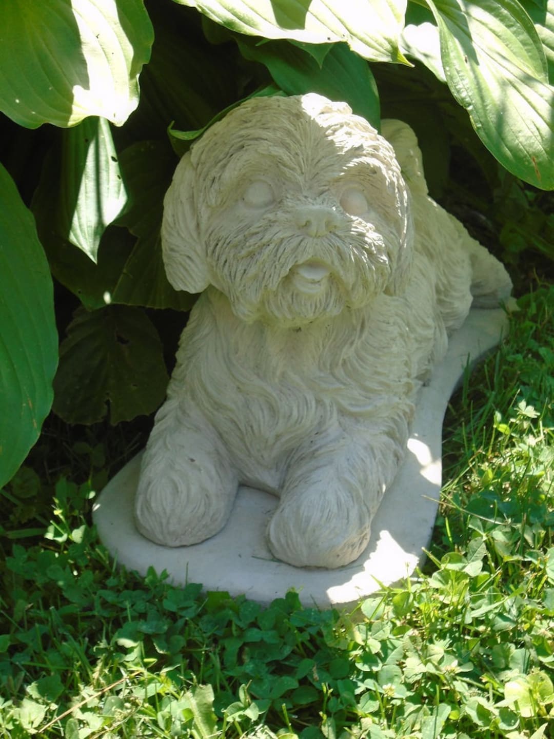 Ready to Ship Shih-tzu Concrete Statue, Breed Specific, Memorial, Yard ...