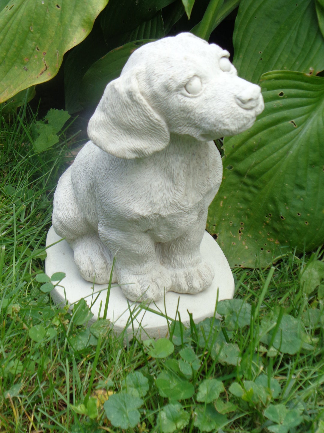 Beagle Dog Concrete Statue Figurine,waterproof Sealed and Ready to Ship ...