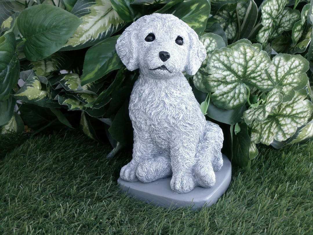 Cockapoo Concrete Dog 8