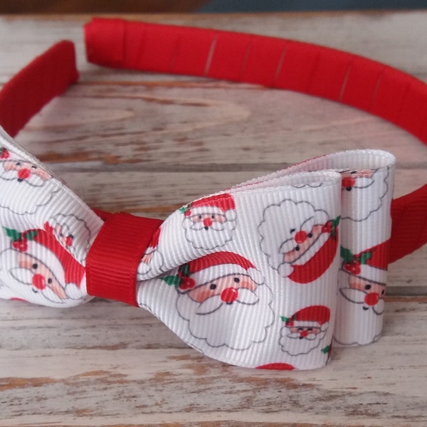 White Christmas Bow - Etsy