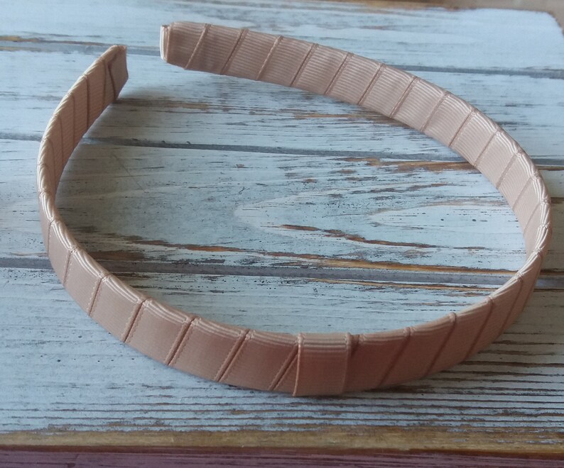 Interchangeable Hard Headband Tan Hard Headband Back to | Etsy