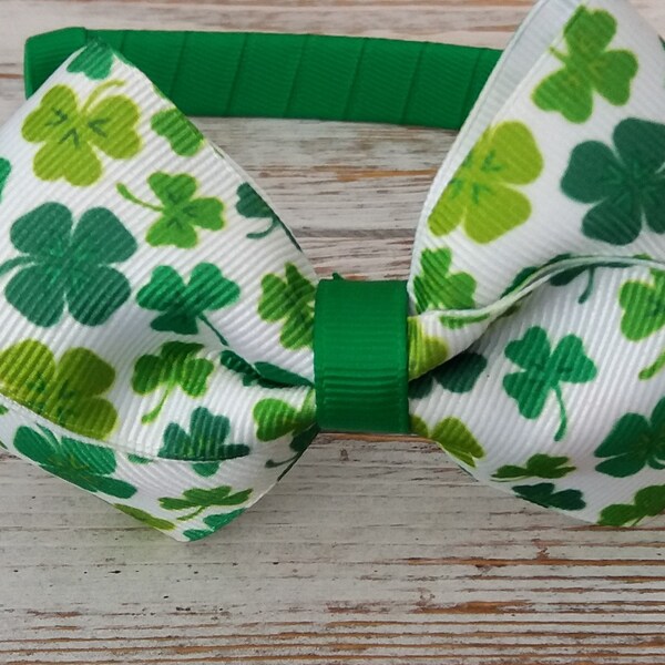 Shamrock Headband - Etsy