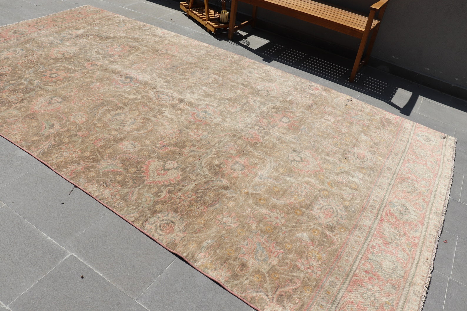 Big Rug Turkish Rug 6.4x12.2 Ft Vintage Rug Oriental Rug - Etsy
