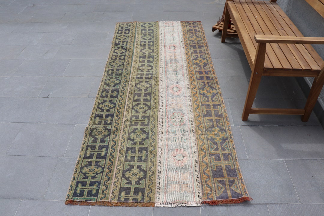 Blue Antique Rug, Turkish Rug, Vintage Rug, Anatolian Rugs, Vintage ...
