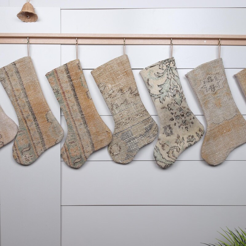 Rustic Christmas Stocking - Etsy