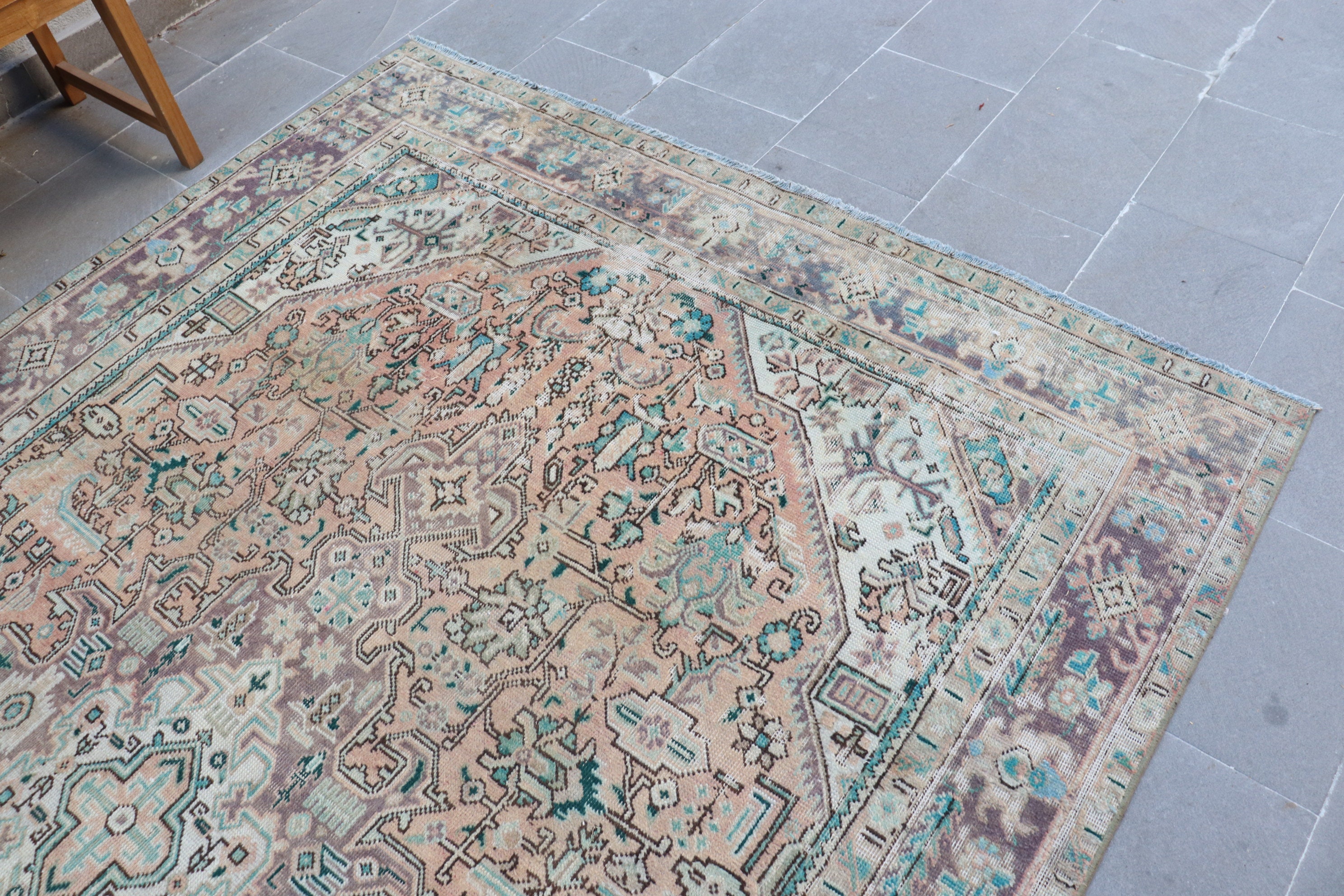 Turkish Rug Large Rug 6.4x9.3 ft Vintage Rug Oriental Rug | Etsy