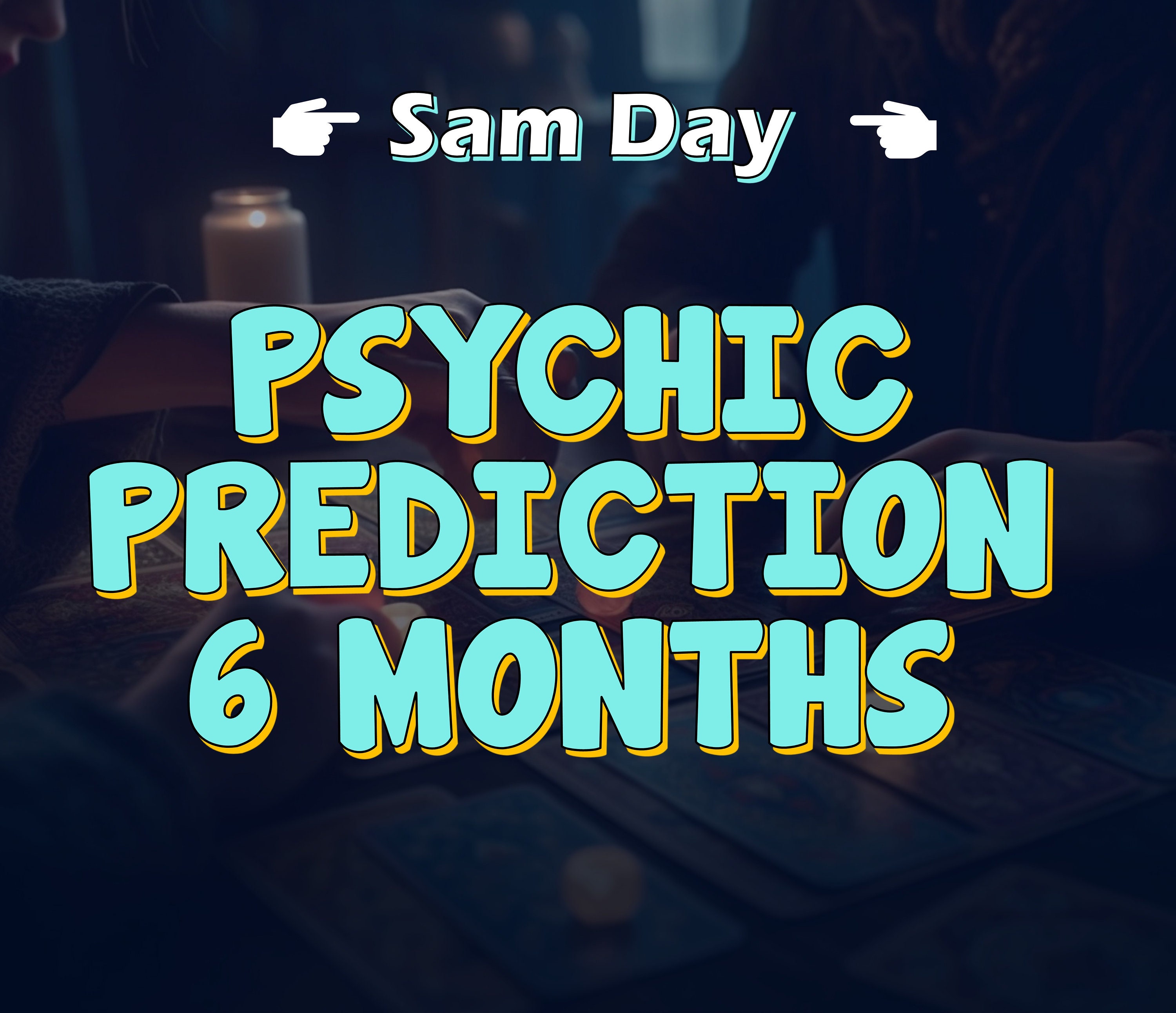 Psychic Prediction 6 Months Tarot Cards Reading. Where Will I - Etsy