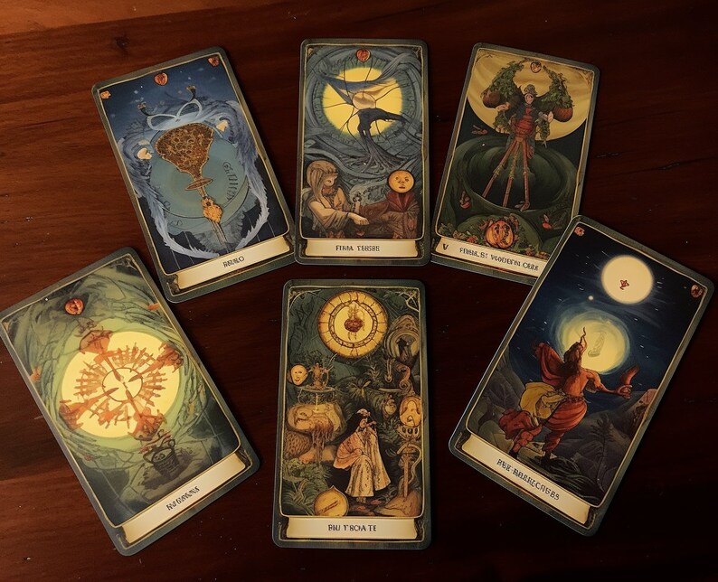 Psychic Prediction 6 Months Tarot Cards Reading. Where Will I - Etsy