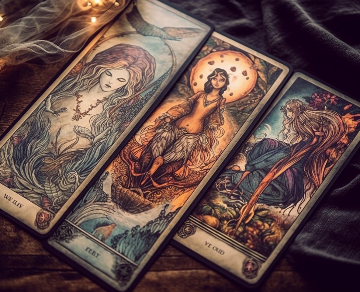 Psychic Prediction 6 Months Tarot Cards Reading. Where Will I - Etsy