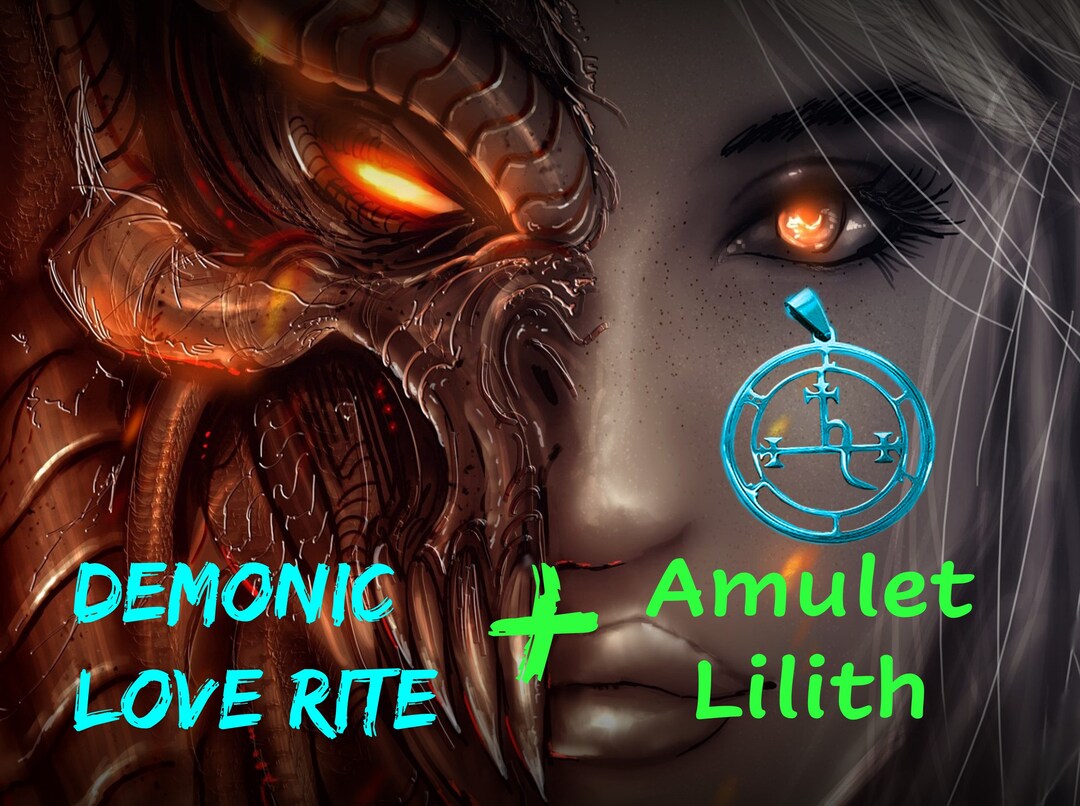 Witchcraft Jewelry Demonic Love Rite With Powers Lilith - Etsy