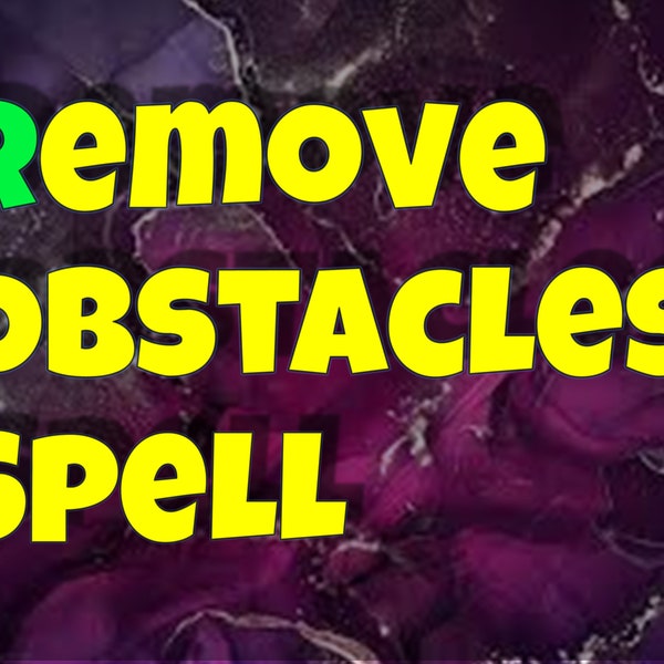 Remove Obstacles - Etsy