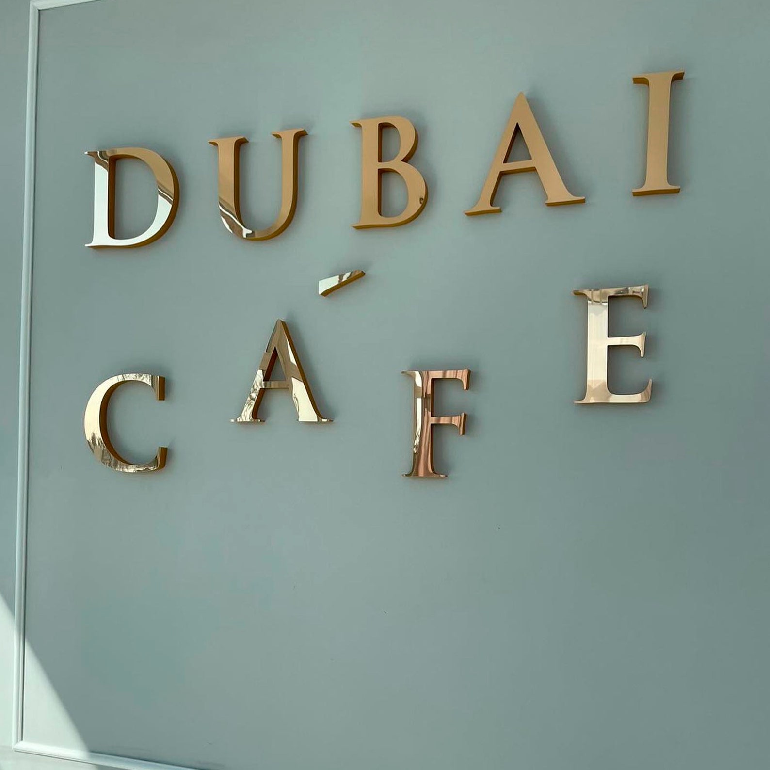 Custom Acrylic Sign Mirror Logos on the Wall Your Brand in the ...