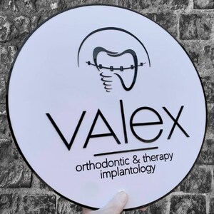 3d Custom Sign Barber Shop Studio Decor Fancy Brand Logo Design. Modern ...