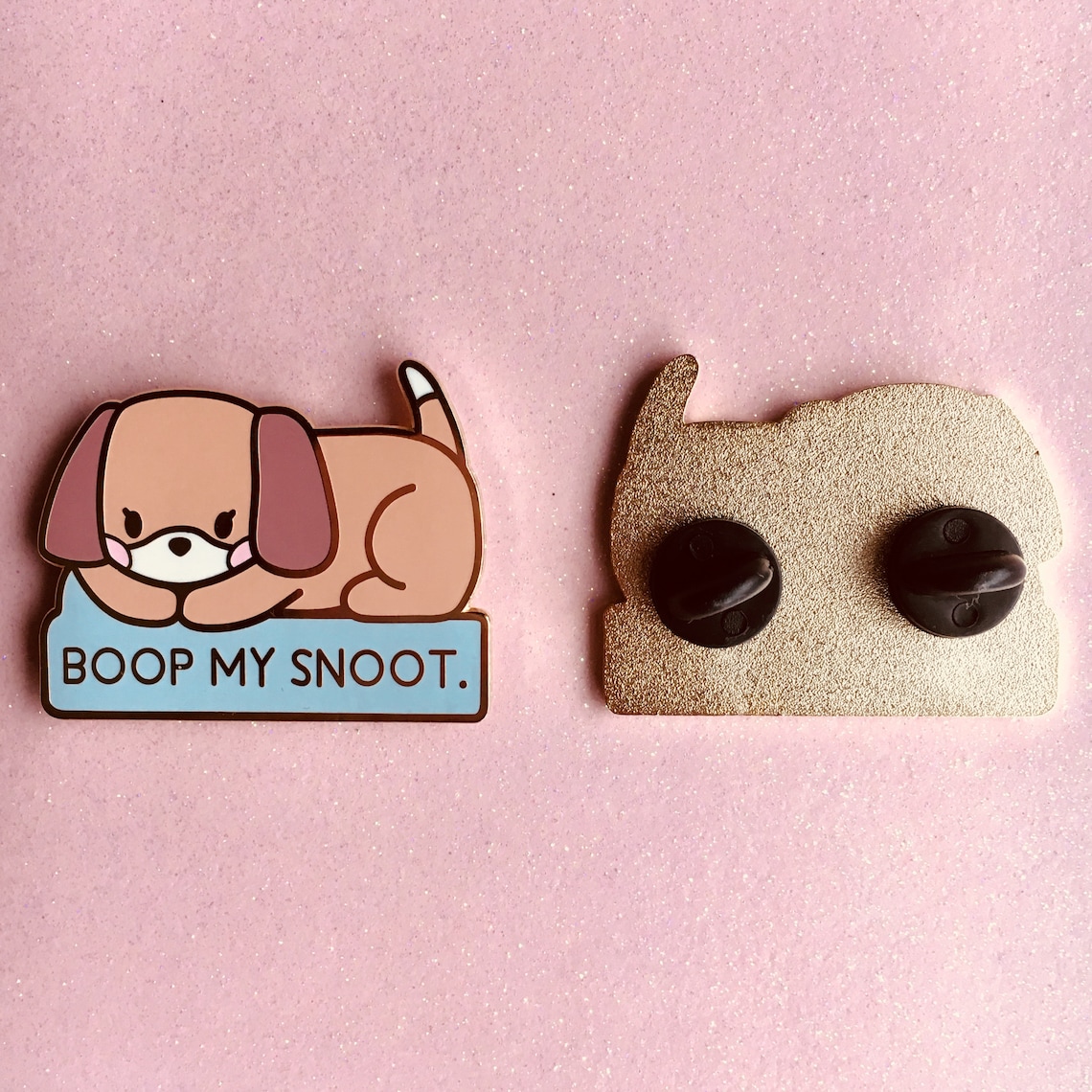 Dog boop My Snoot Enamel Pin - Etsy Canada