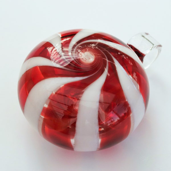 Glass Candy Cane Ornament - Etsy