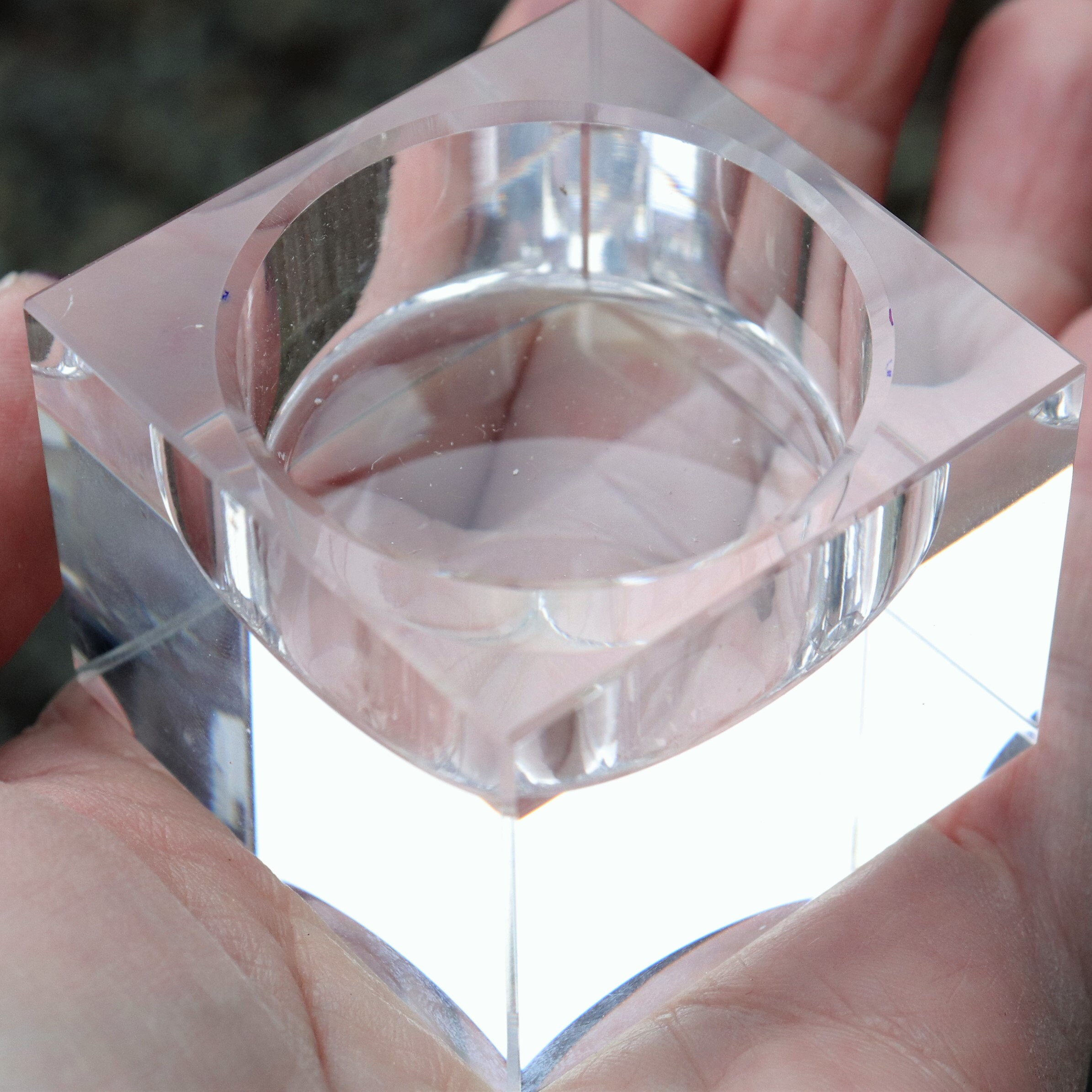 Decorative Square Crystal Base Crystal Display Base Crystal - Etsy.de
