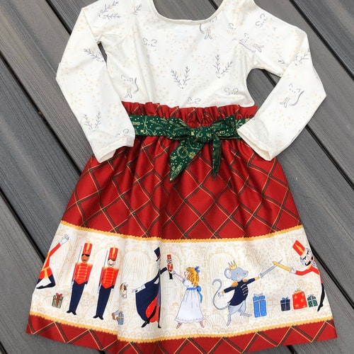 Girls Christmas Red Nutcracker Dress Holiday Dress Party - Etsy