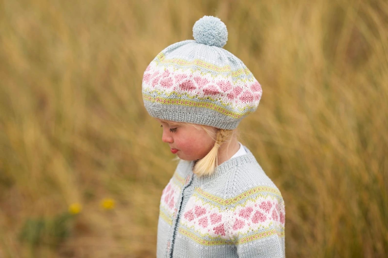 Knitting Pattern Girls DK Heart Cardigan Pattern in 4 - Etsy UK