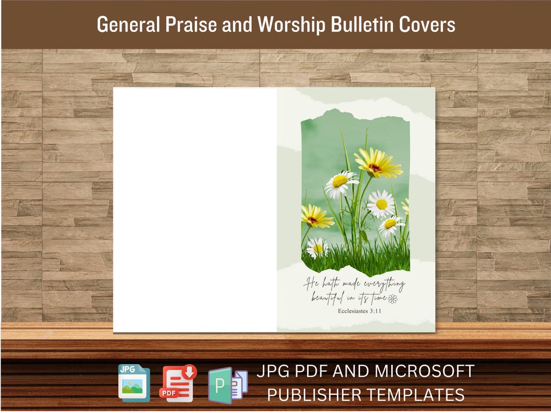 He Has Made Everything Beautiful in Its Time Spring or Summer Church ...