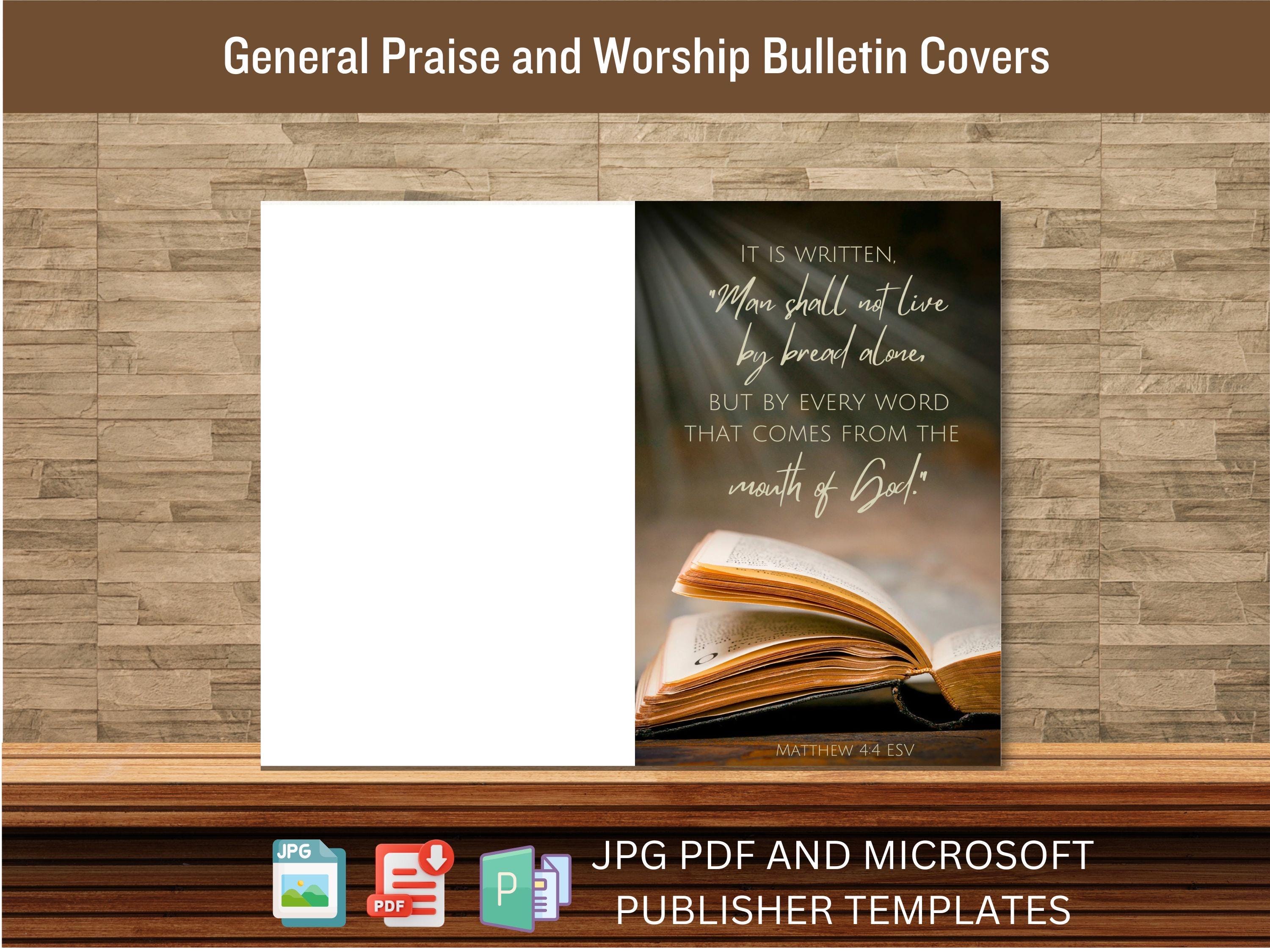 Lds Church Program Covers