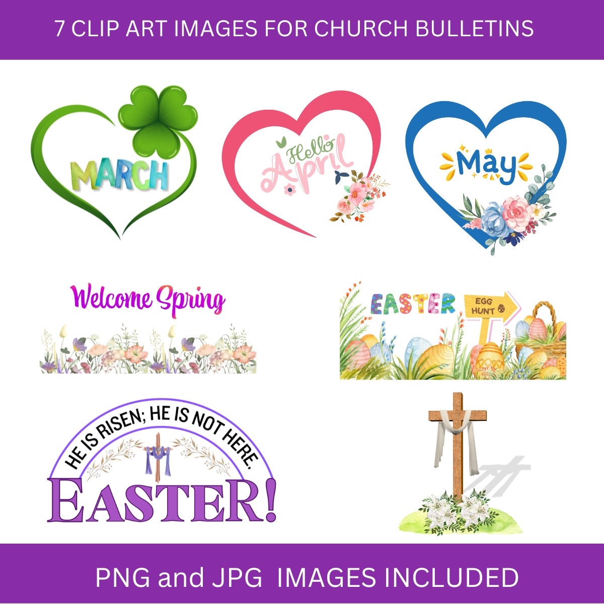 Church Announcements Clipart