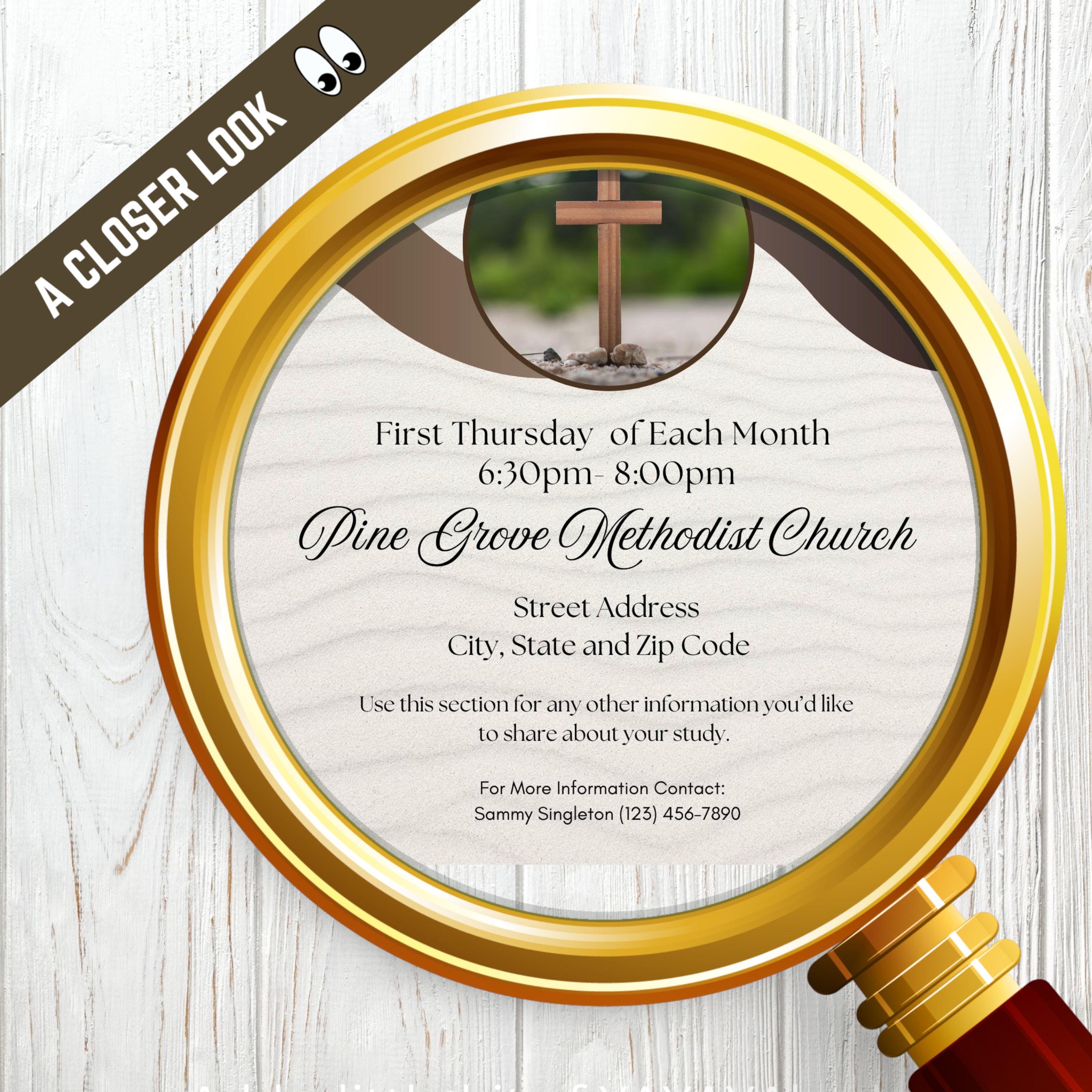 Mens Ministry Fellowship Bundle, Printable Templates Flyers Invites ...