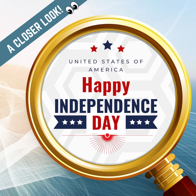 Independence Day July 4th America the Beautiful Patriotic Church ...