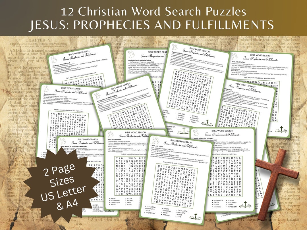 Printable Bible Verse Word Search Puzzles for Adults and Teens, Theme ...