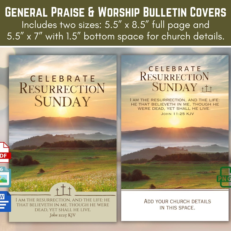 Youth Sunday Church Bulletin Covers - Etsy