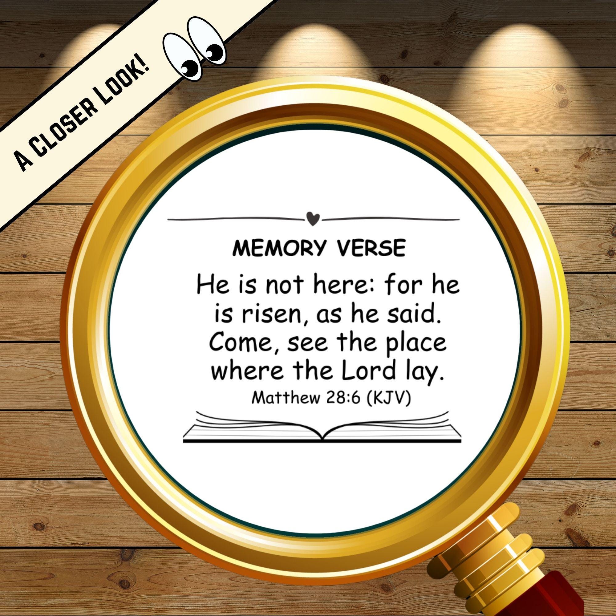Easter Jesus is Alive Bible Activity Sheets for Kids Sunday School Home ...