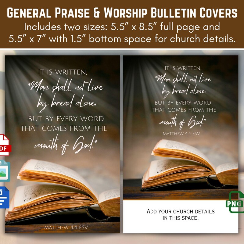 Communion Bulletin Cover - Etsy